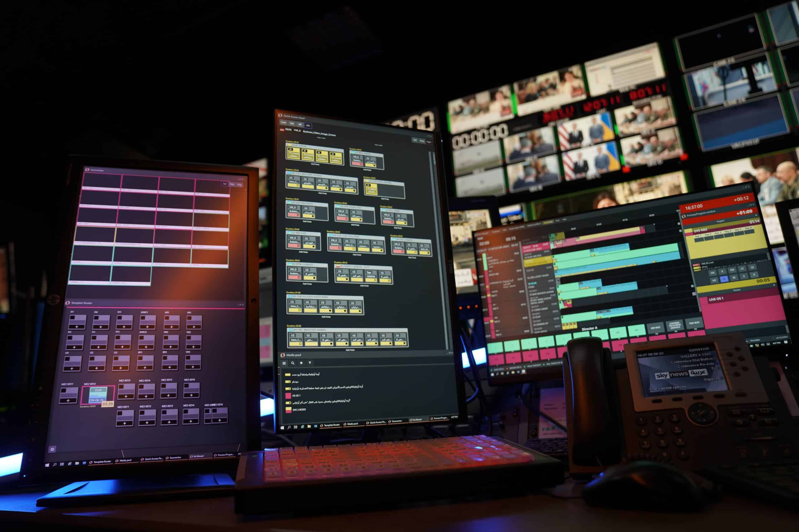 Sky News Arabia Case Study | Newsroom Automation with Viz Mosart | Vizrt