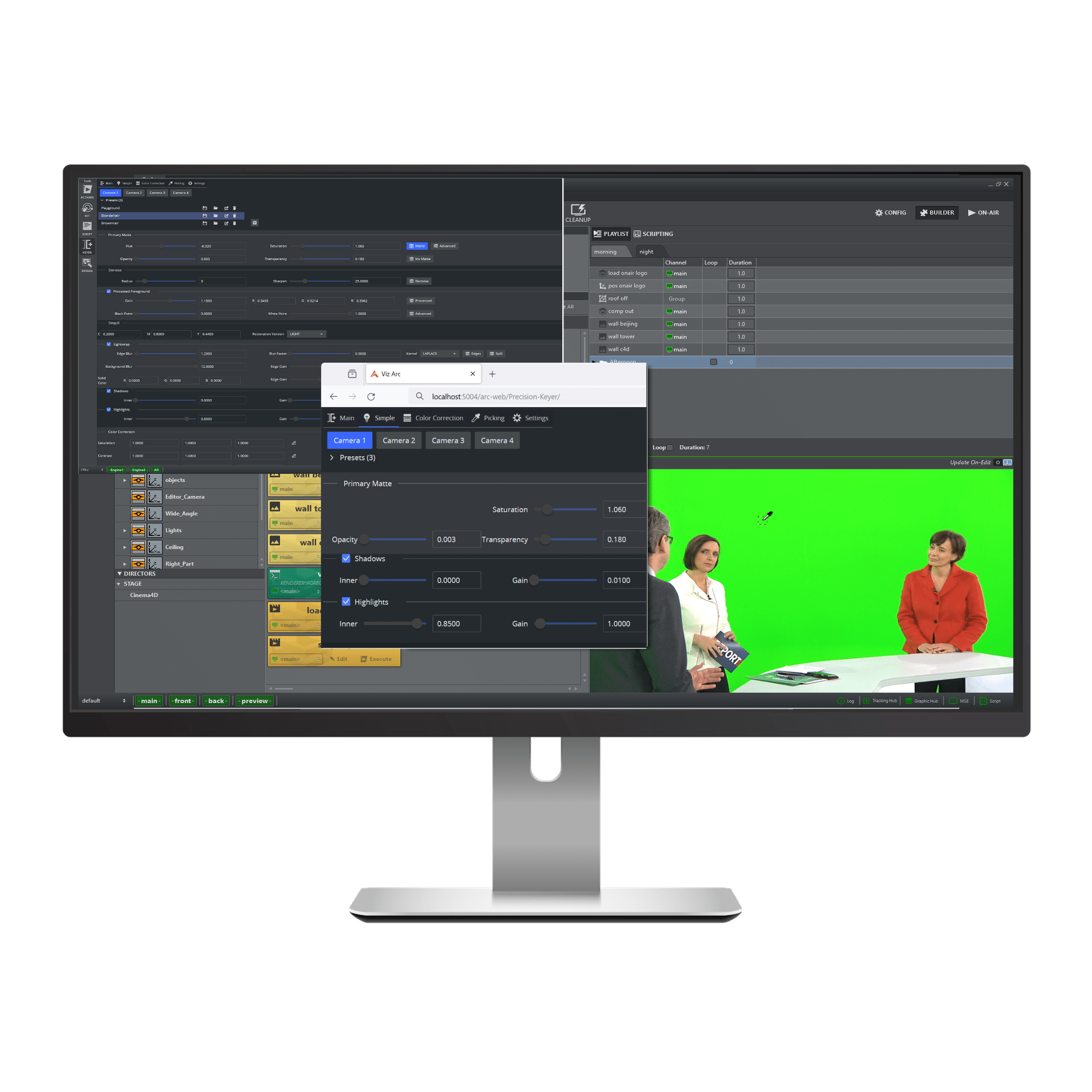 Viz Arc 2.0 | Web-Based Precision Keyer & Object Tracker | Vizrt